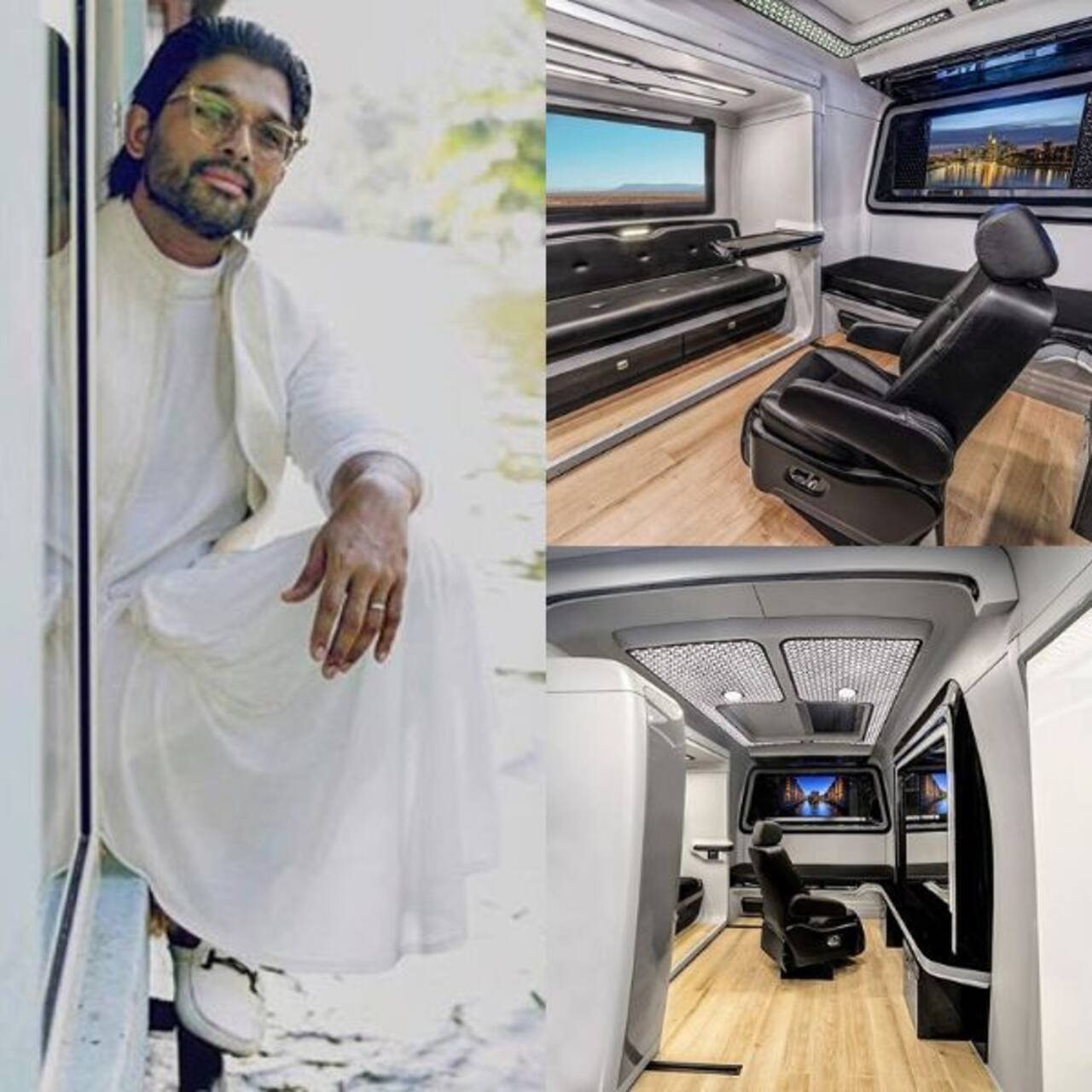 Allu Arjun lands in legal tangle due to his fancy vanity van Falcon ...