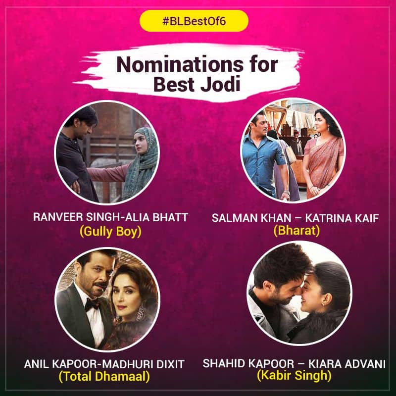 #BLBestOf6: Salman-Katrina, Shahid-Kiara, Anil-Madhuri or Ranveer-Alia ...