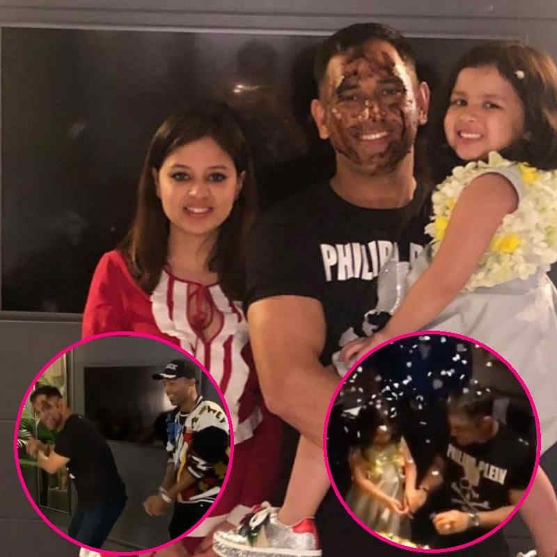 महेन्द्र सिंह धोनी ने धूम-धाम से मनाया अपना 38वां जन्मदिन, जीवा के साथ ...