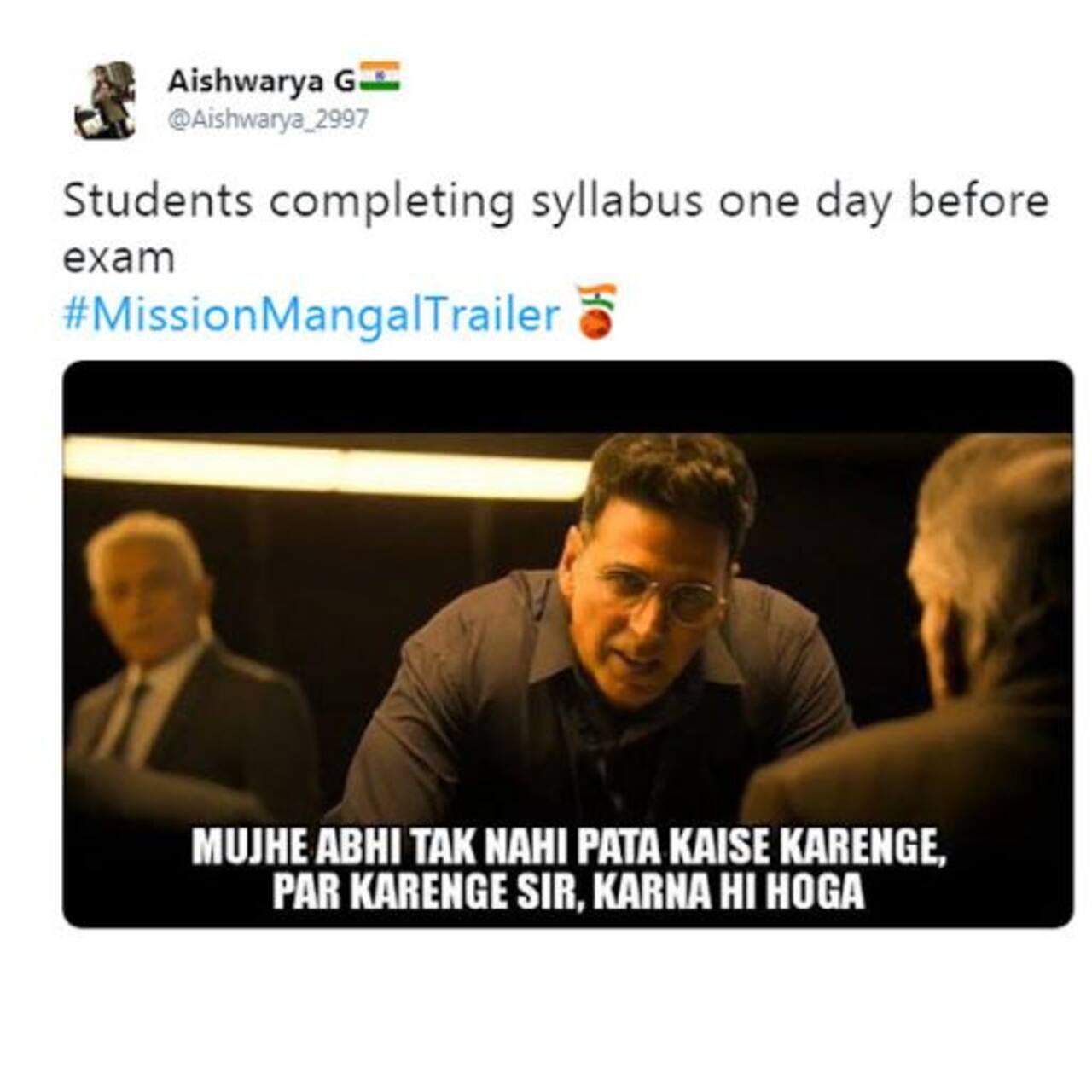 Mission Mangal memes: Akshay Kumar's dialogue gets the maximum laughs ...