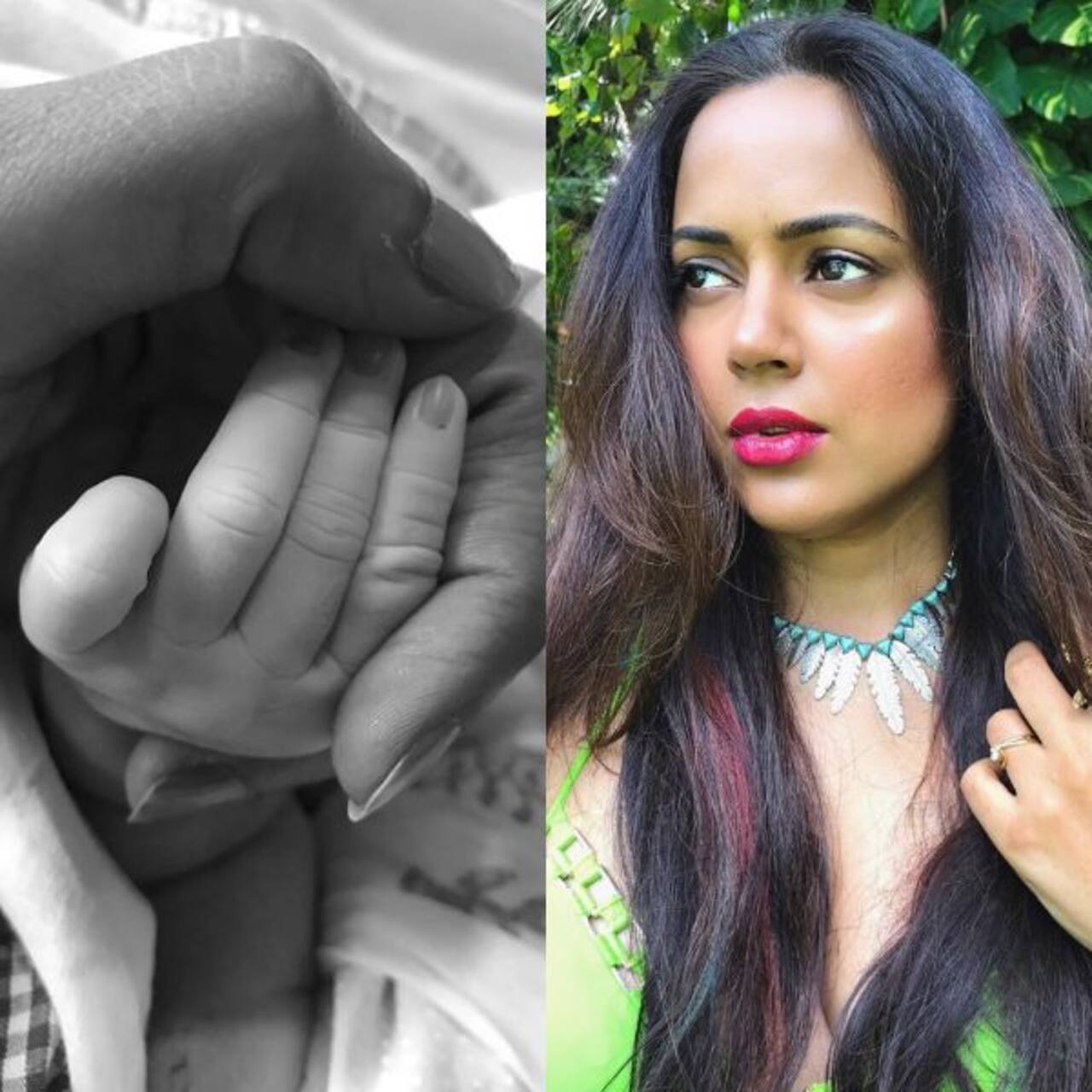 Sameera Reddy shares the FIRST picture of her baby girl and it is too ...