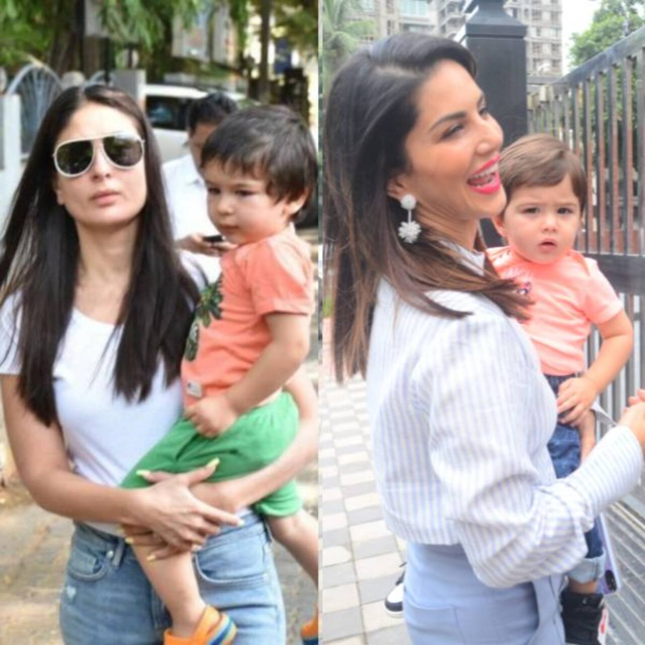 Is it just us or does Sunny Leone's son resemble Taimur Ali Khan? View ...