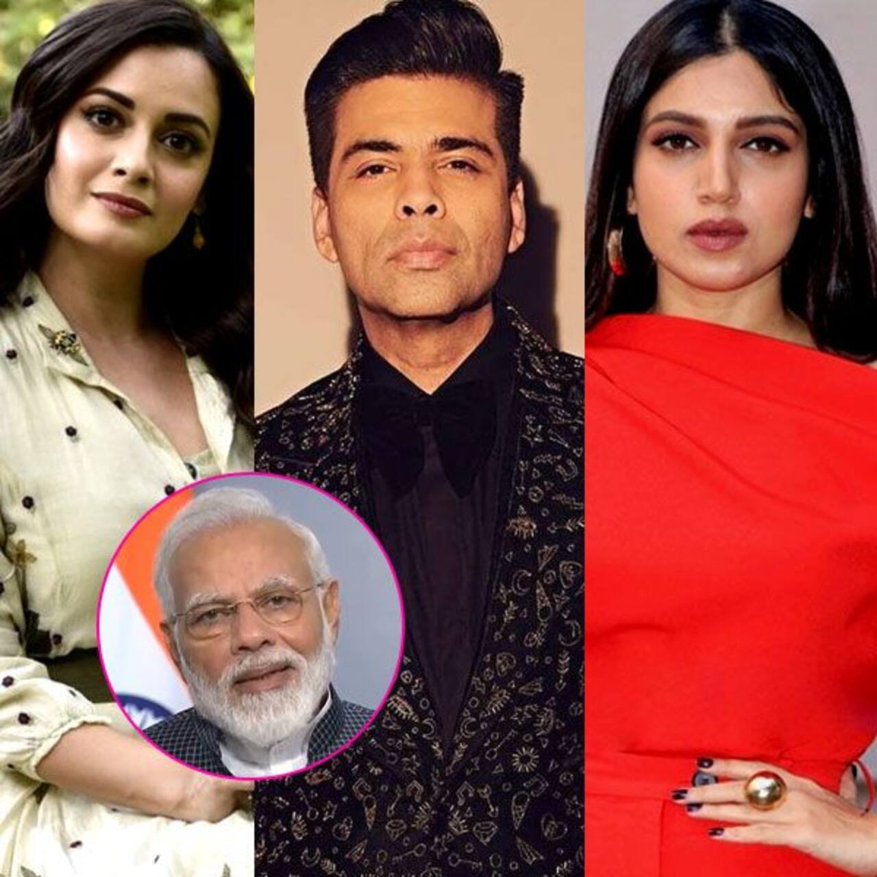 Karan Johar, Bhumi Pednekar, Dia Mirza support PM Narendra Modi's ...