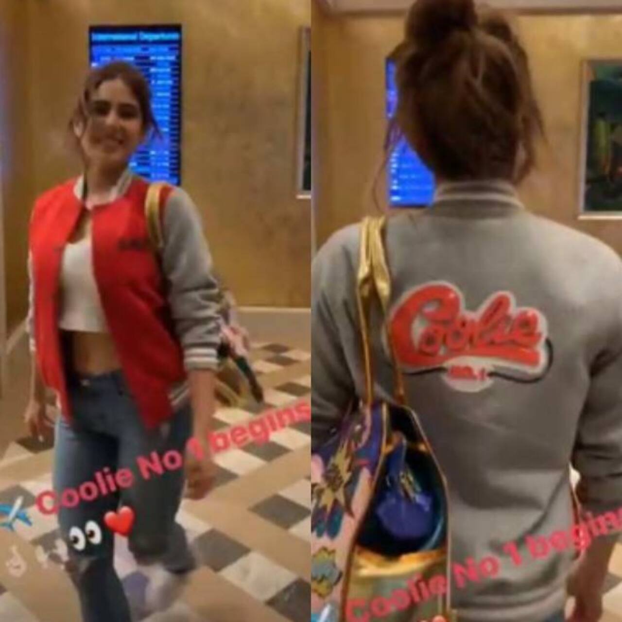 Sara Ali Khan begins Coolie No.1