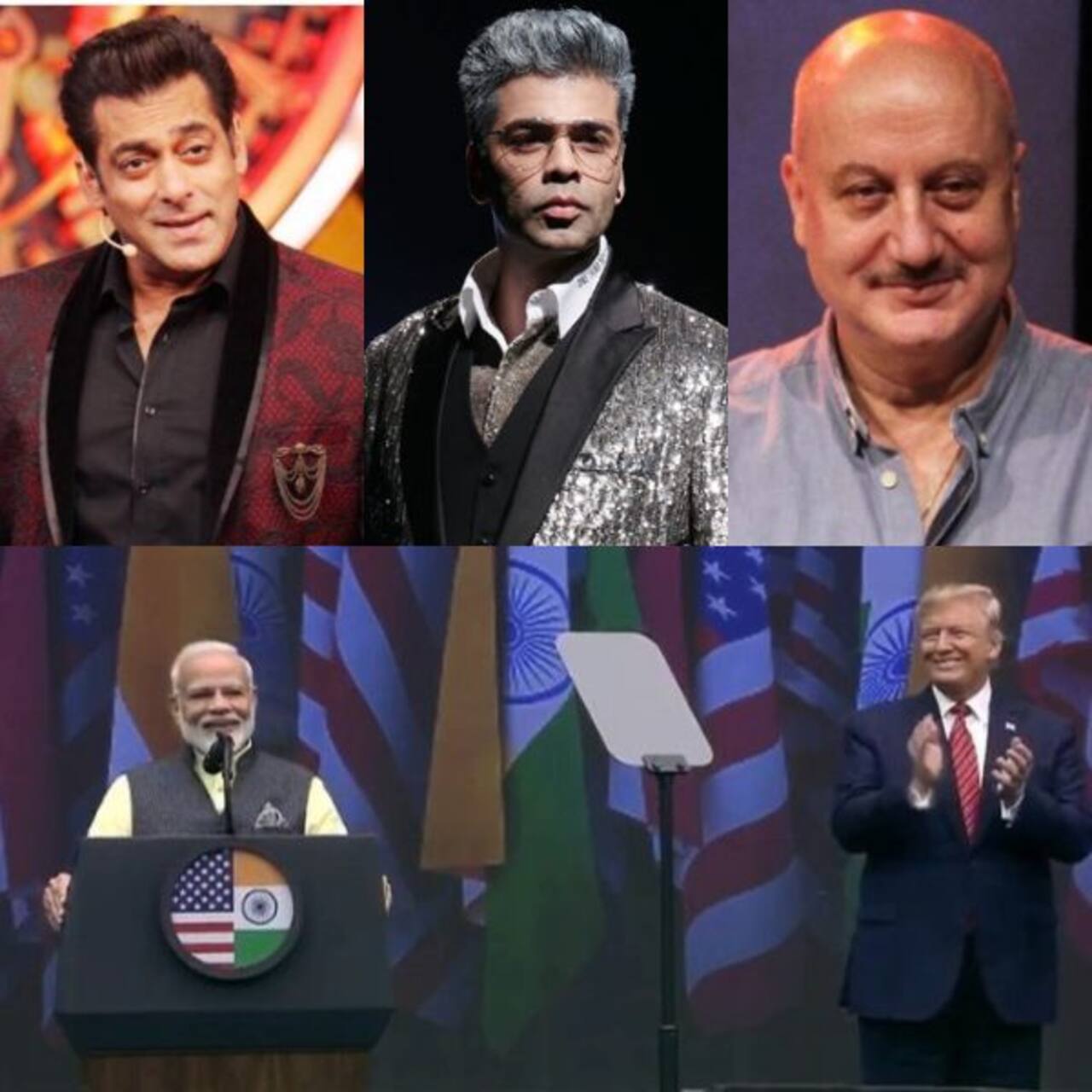 #HowdyModi: Salman Khan, Karan Johar, Anupam Kher and others laud PM ...