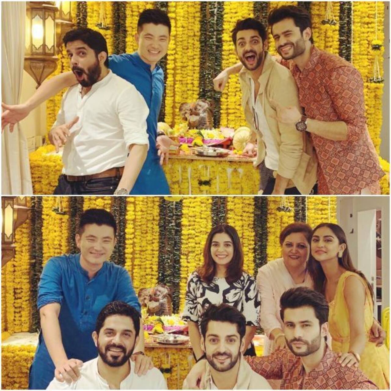 TV couple Pooja Gor and Raj Singh Arora celebrate Ganesh Chaturthi with ...