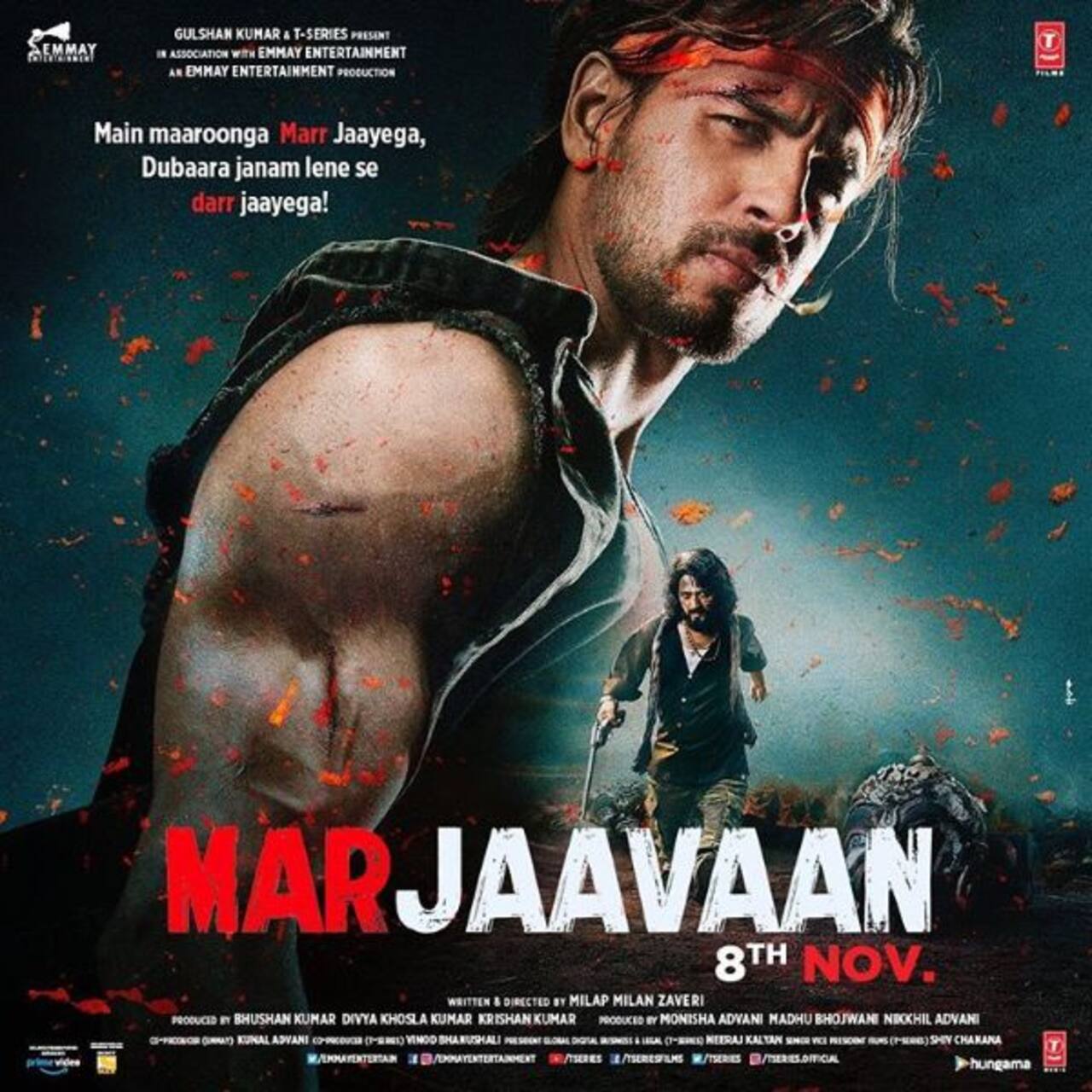 Marjaavaan: Sidharth Malhotra's character is a homage to Amitabh ...
