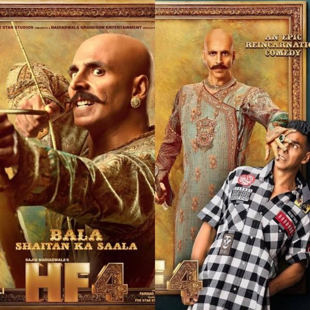 Housefull 4 FIRST posters: Akshay Kumar introduces ''1419 ke Bala and ...