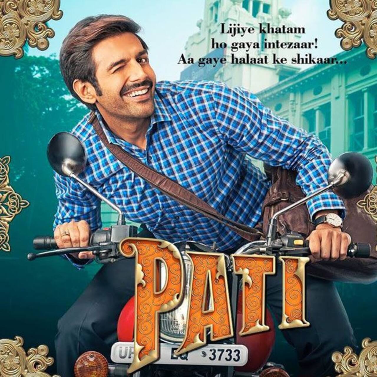 Pati Patni Aur Woh poster: Kartik Aaryan's happy-go-lucky mood promises ...