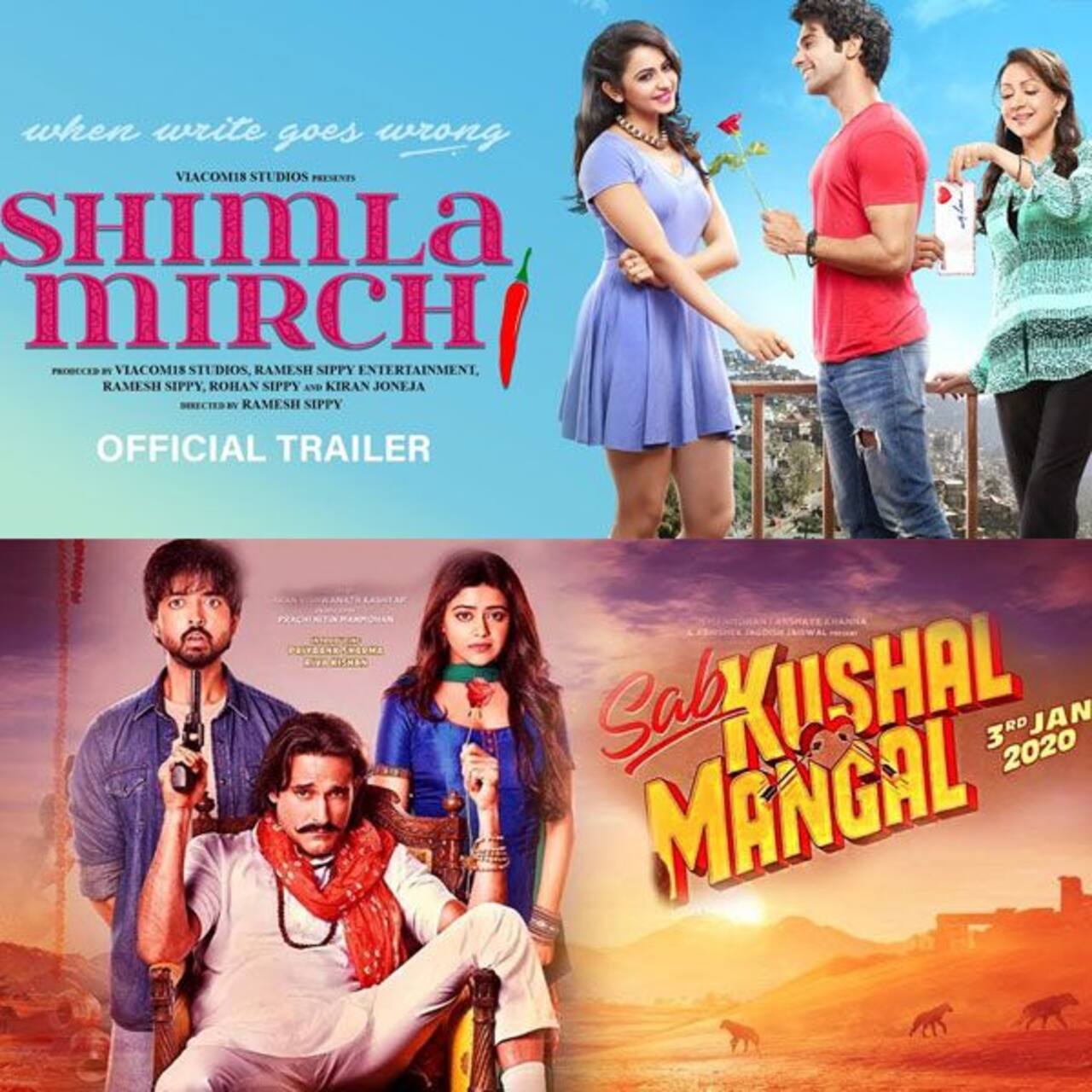 Movies this week: Bhangra Paa Le, Sab Khushal Mangal, Shimla Mirchi