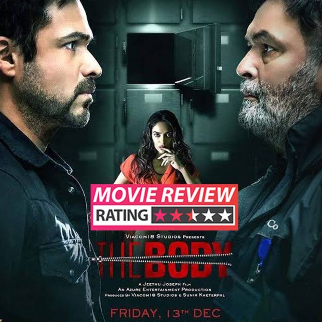 The Body movie review: Emraan Hashmi and Rishi Kapoor help this see-saw ...