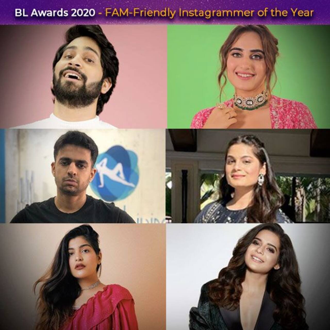 BL Awards 2020: Kusha Kapila, Rohan Joshi, Mithila Palkar – VOTE for ...
