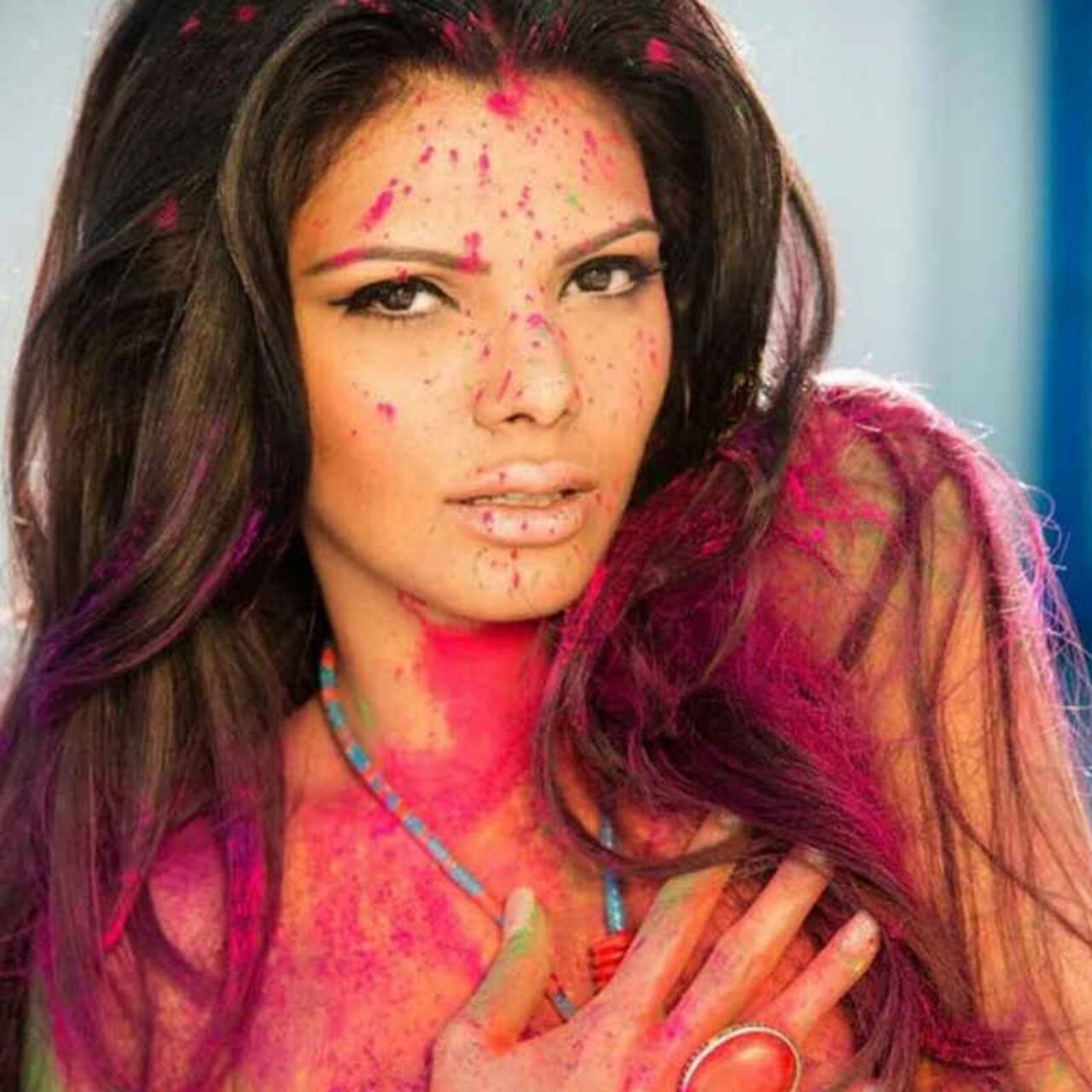 Holi 2020: Sherlyn Chopra played holi in bold style, check Photos ...