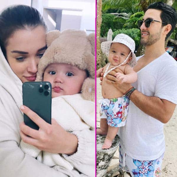 Amy Jackson with son Andreas: एमी जैक्सन (Amy Jackson) अपने बेटे ...