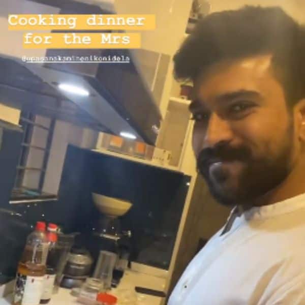 Lockdown diaries: Ram Charan dons chef’s hat for wife Upasana; cooks ...