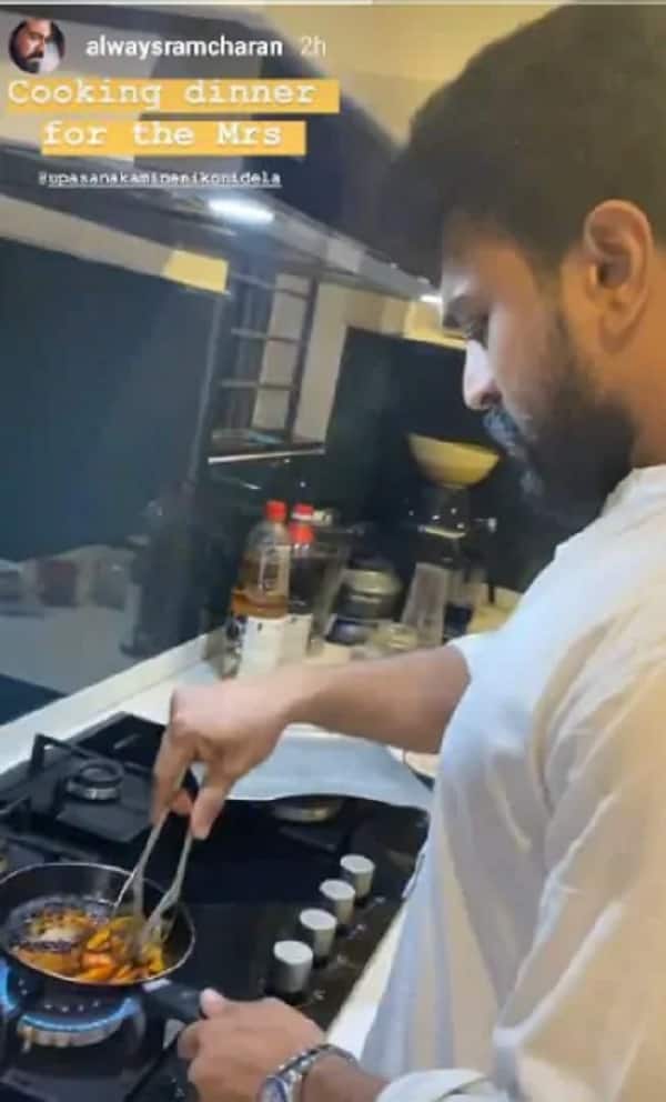 Lockdown diaries: Ram Charan dons chef’s hat for wife Upasana; cooks ...