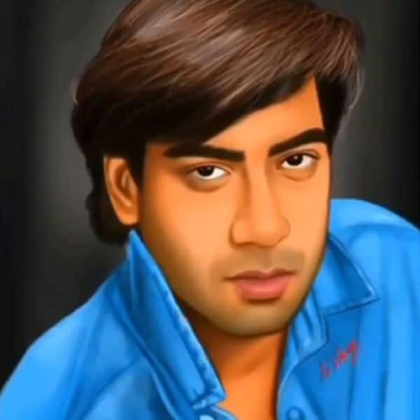 Ajay Devgn Share Fan Sketch Video and says These look fantastic Great ...