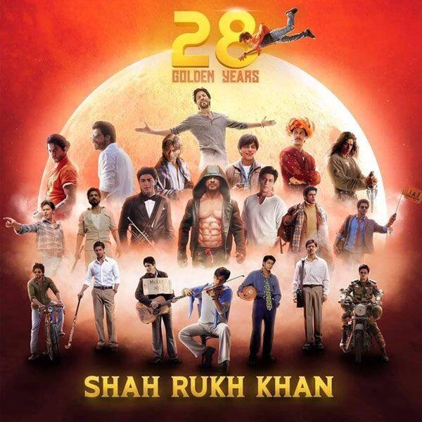 Shah Rukh Khan Completes 28 Years in Bollywood Industry, Fans Give ...