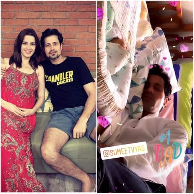 Sumeet Vyas's wife Ekta Kaul shares first glimpse picture of his son ...