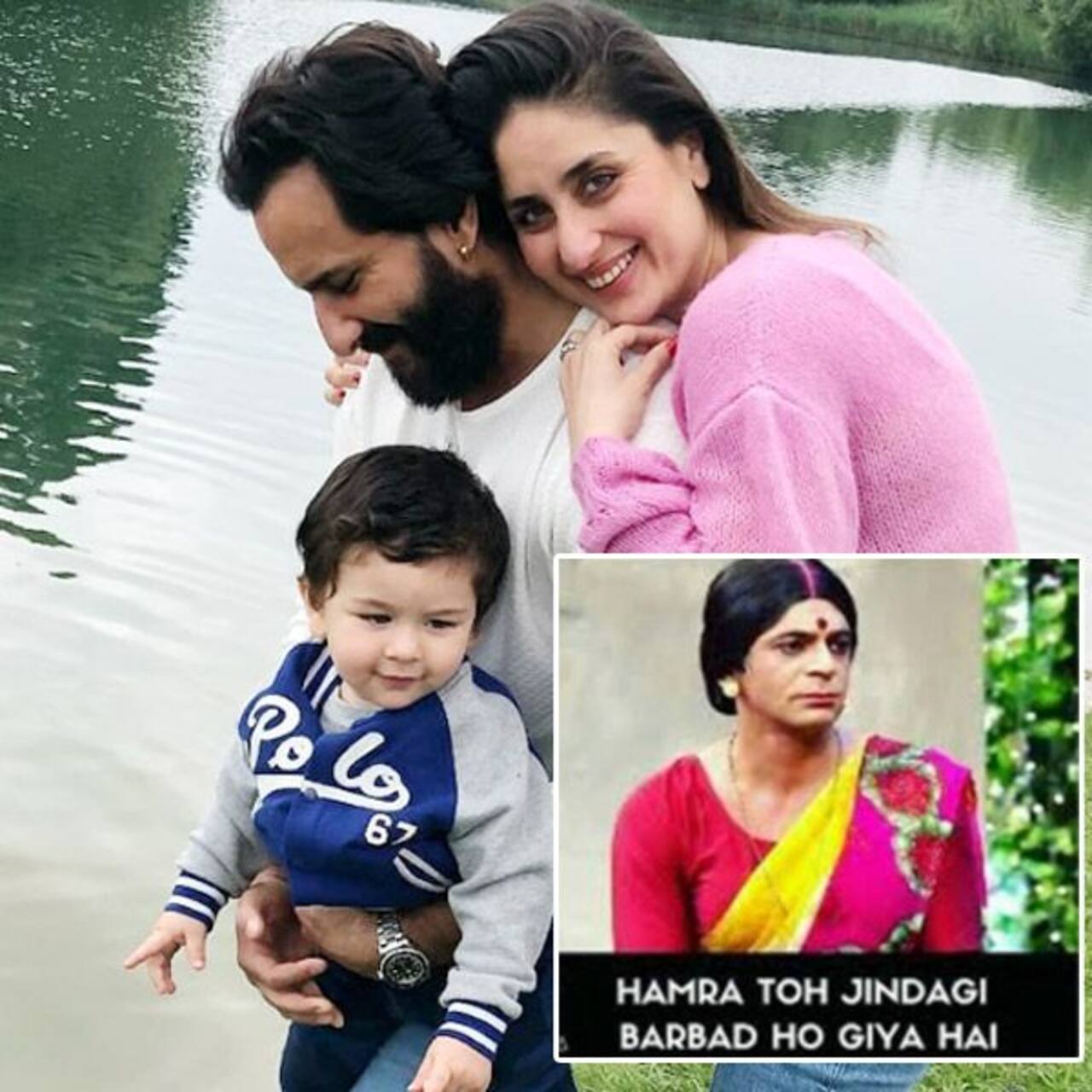 These MEMES on Taimur Ali Khan after Kareena Kapoor and Saif Ali Khan's ...