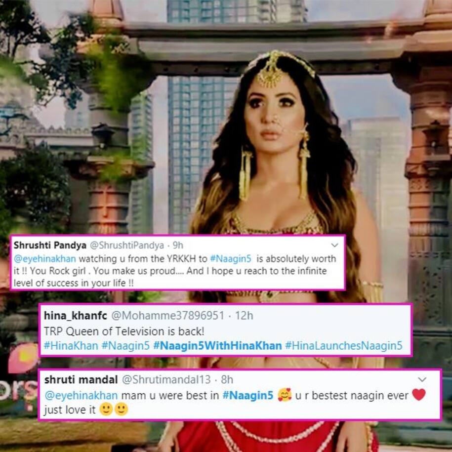 Naagin 5 Premiere: Fans praises Hina Khan's entry as Adi Naagin, View ...