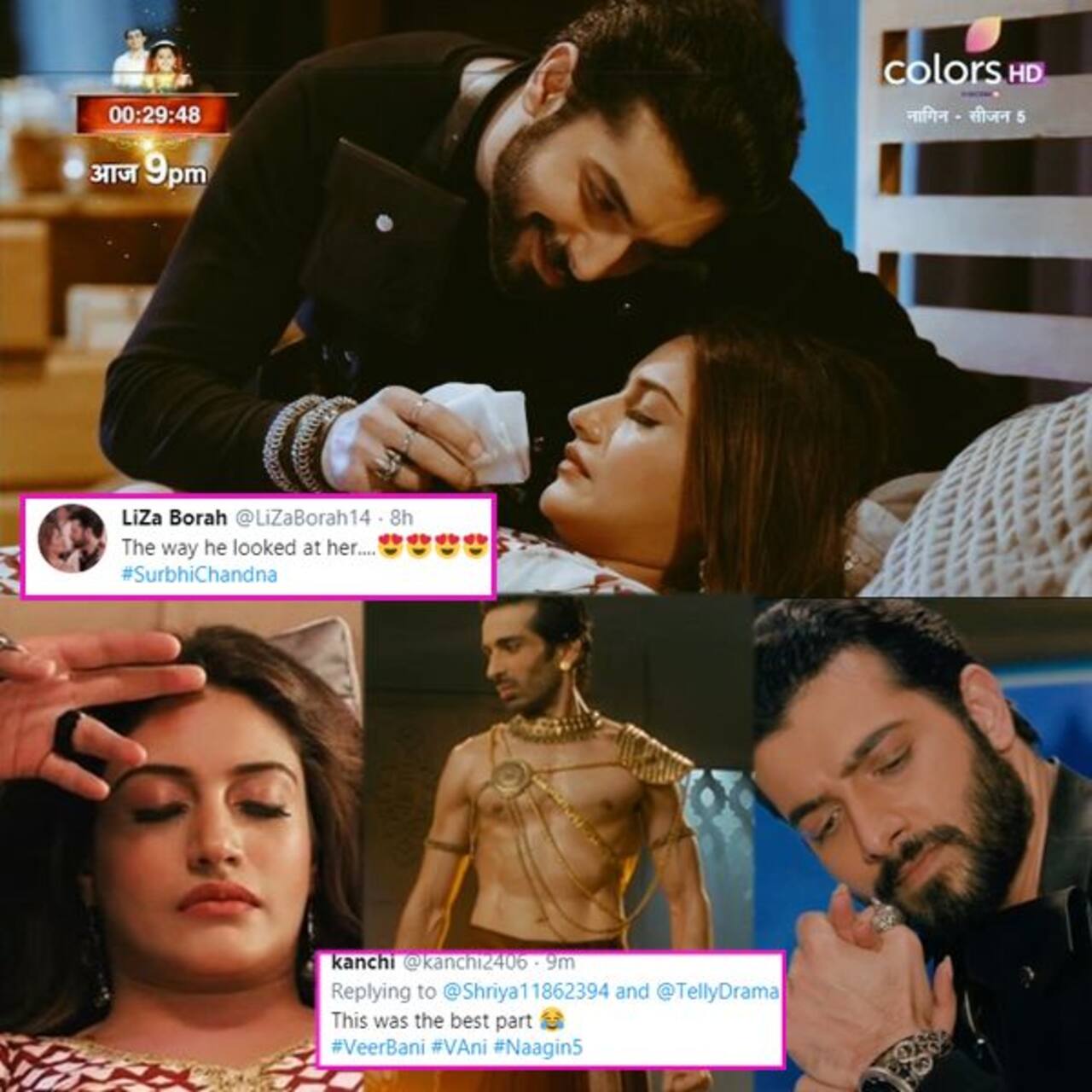 Naagin 5: Adi Naagin Bani and Cheel Veer share a romantic moment, fans ...