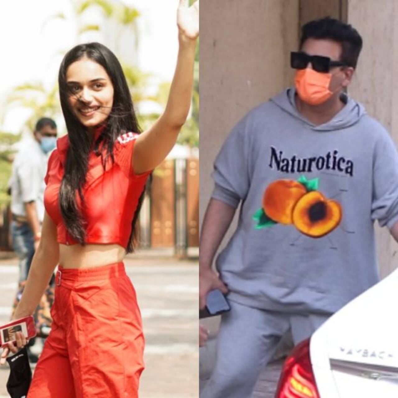 Spotted: Manushi Chhillar seen at YRF Studio, Karan Johar visited Bunty ...