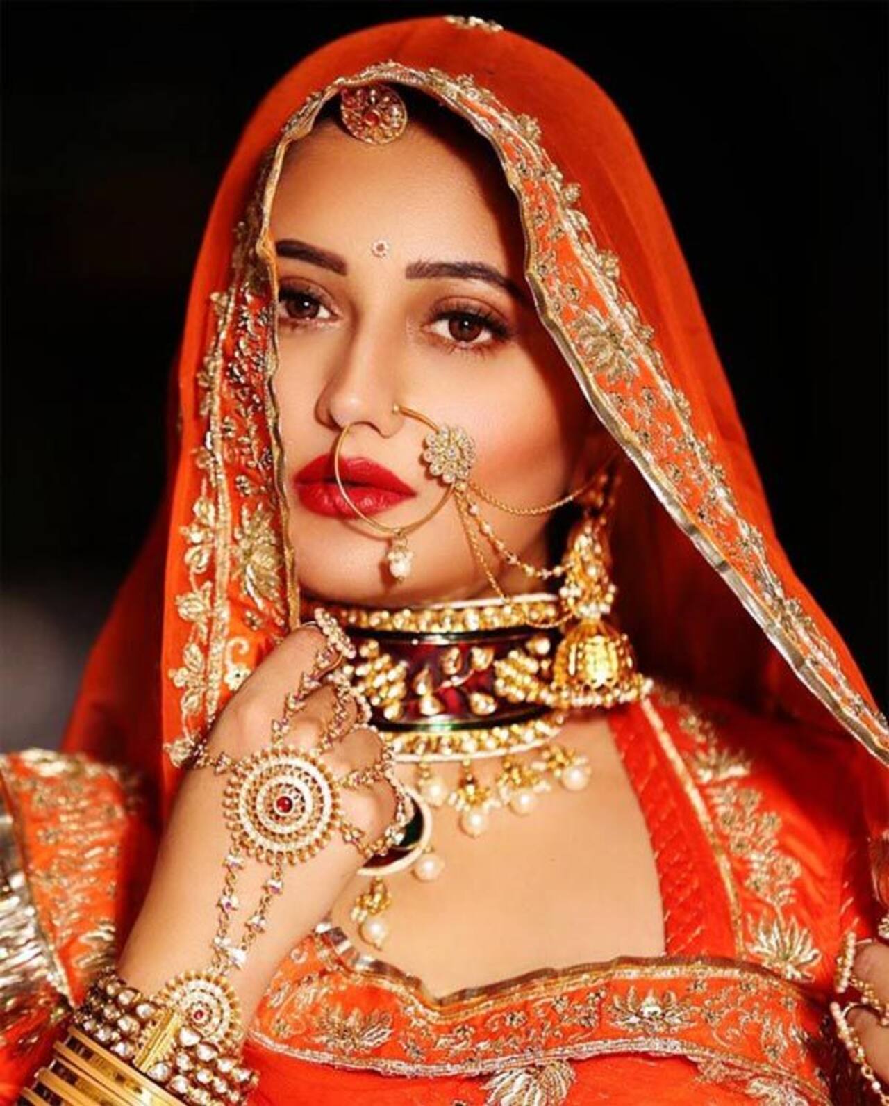Bigg Boss 13's Rashami Desai turns Rajasthani bride in her latest ...