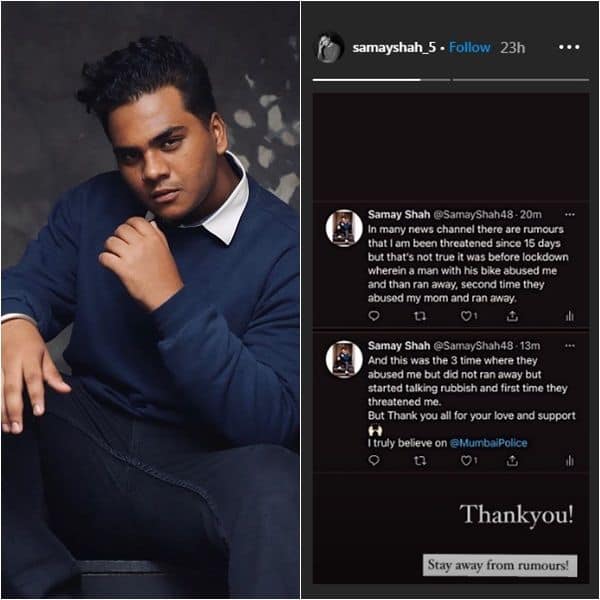 Taarak Mehta Ka Ooltah Chashmah's Samay Shah DENIES reports of being ...