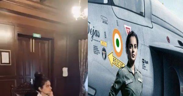 kangana ranaut shares a video of film tejas workshop with director Sarvesh Mewara and Wing ...