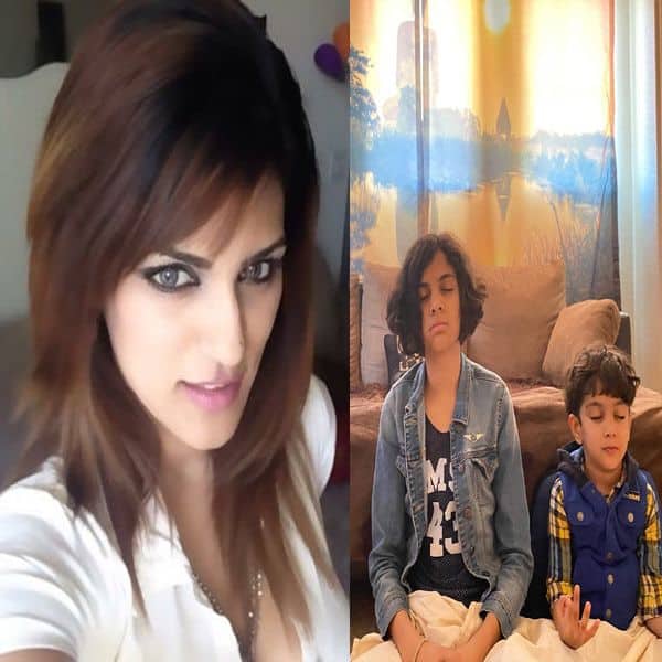 shweta singh kirti teaches her kids bhagvad geeta to get relief from ...