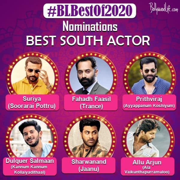 #BLBestof2020: Allu Arjun, Suriya or Prithviraj — who is the Best South ...