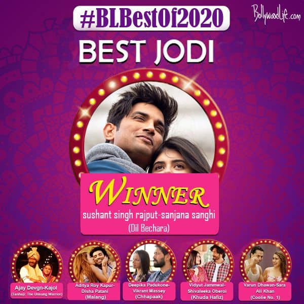 #BLBestOf2020: Sushant Singh Rajput-Sanjana Sanghi is the Best Jodi of ...