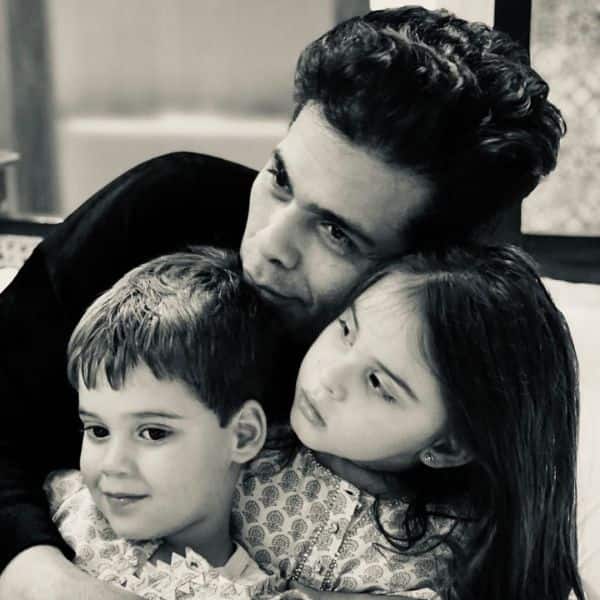 Karan Johar shares pic with kids; says, ‘Wasn’t an easy year’