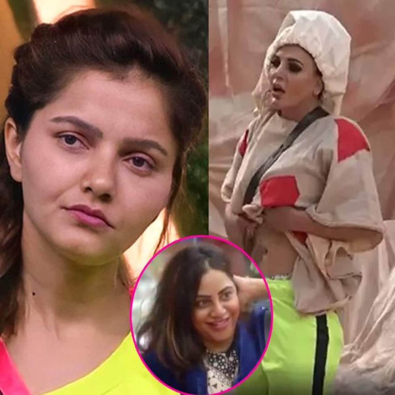 Bigg Boss 14 Rakhi Sawant Urinates In Her Pants After Arshi Khan