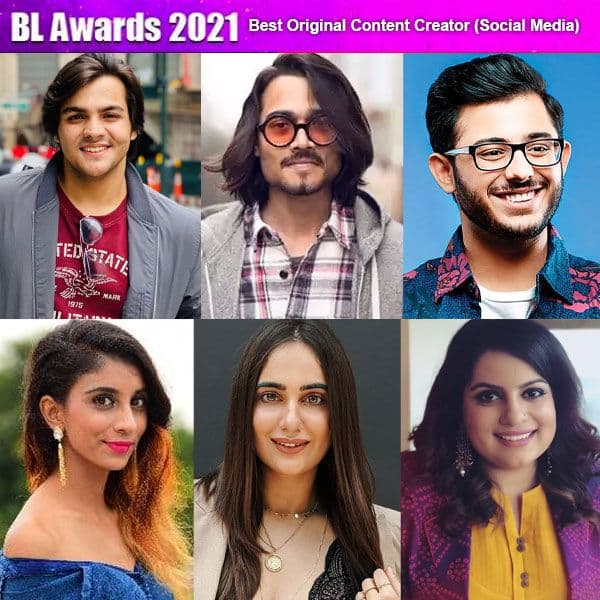 BollywoodLife.com Awards 2021 Best Original Content Creator: Carry ...
