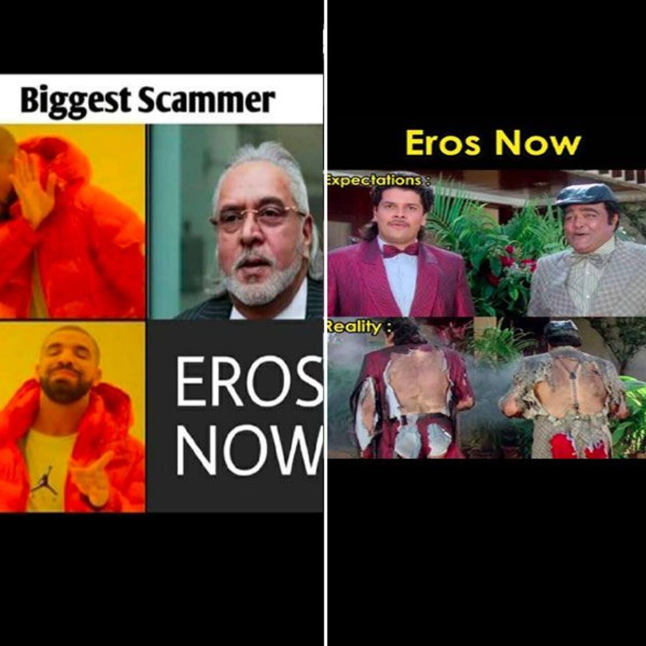 Bollywood News - Hilarious memes targetting Eros Now flood Twitter ...