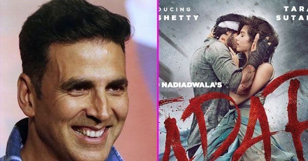 Tadap Movie Poster: Akshay Kumar ने Ahaan Shetty की डेब्यू फिल्म का ...