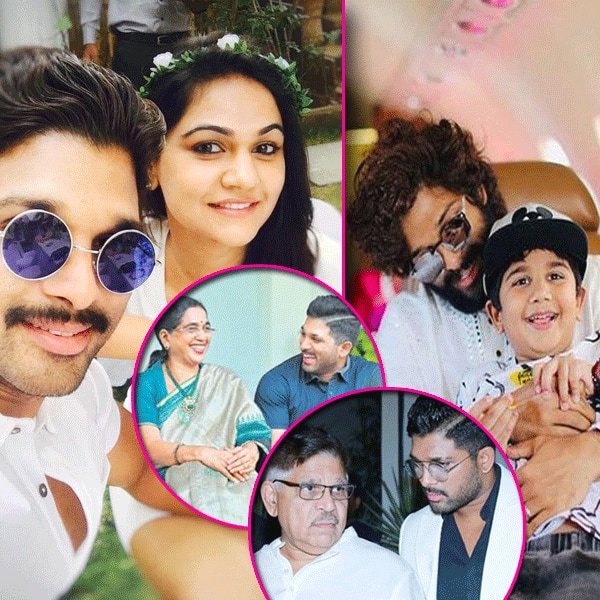 Allu Arjun has beautiful bond with full family, check out photos ...