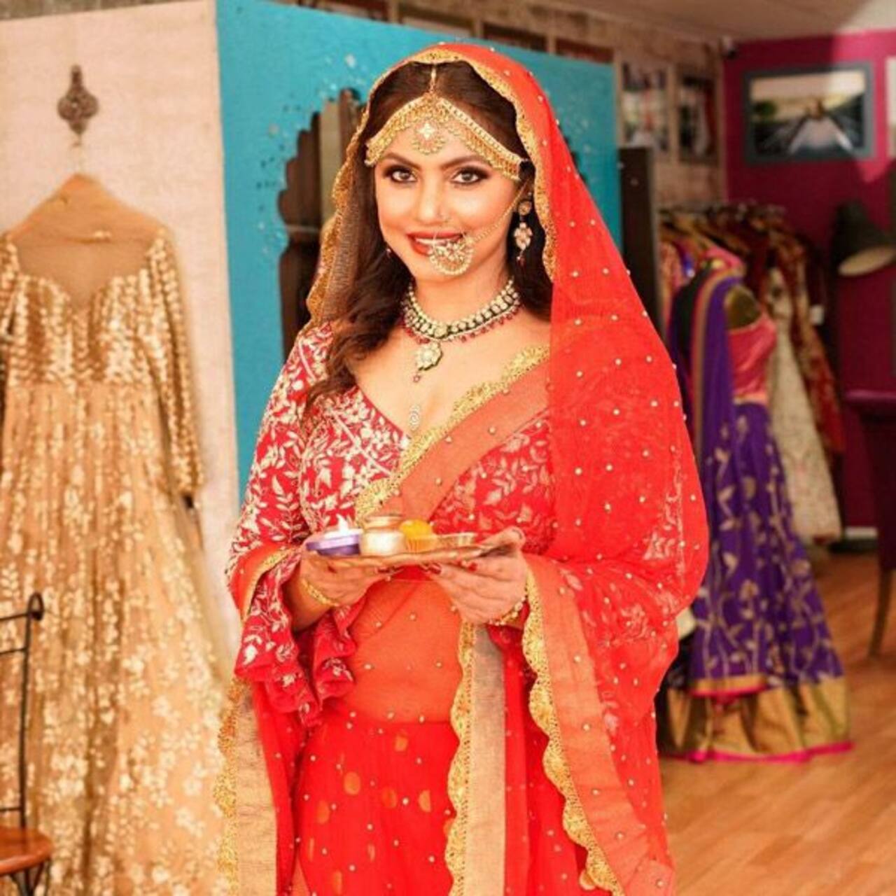 Neetu Chandra's bridal photoshoot is any girl's dream wedding-day look