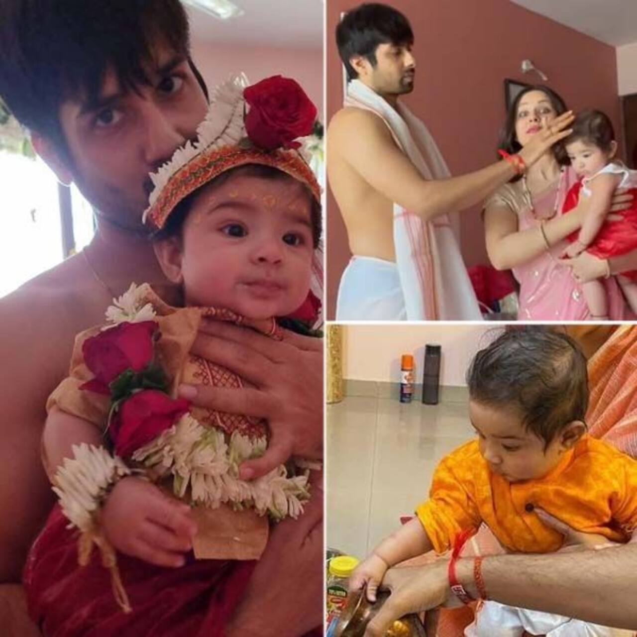 Puja Banerjee and Kunal Verma celebrate son Krishiv’s rice ceremony