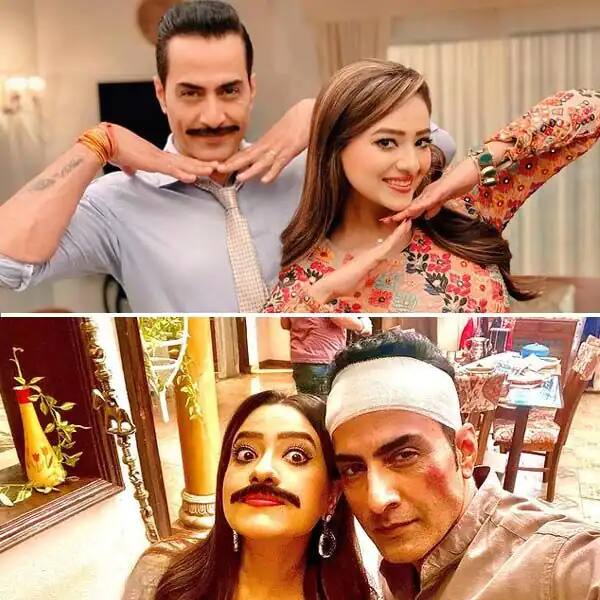 Anupamaa’s Vanraj aka Sudhanshu Panday-Kavya aka Madalasa Sharma share a cute bond off-screen ...