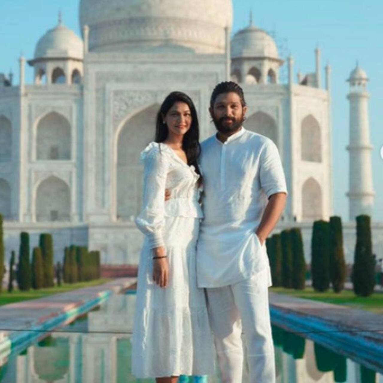 Allu Arjun wish wife Allu Sneha Reddy on their 10th anniversary ...