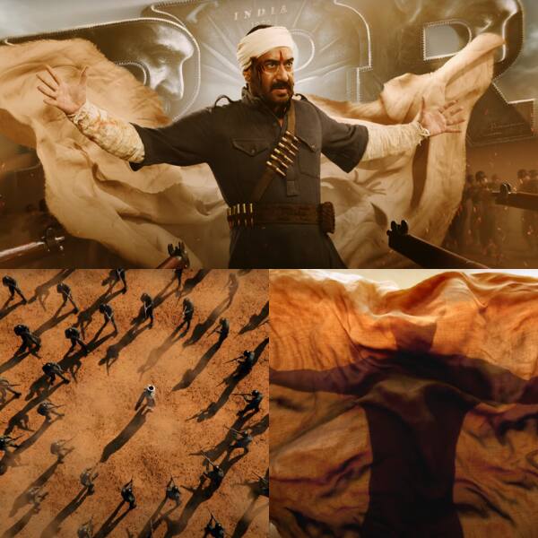 RRR: Ajay Devgn's first look from Ram Charan-Jr NTR-Alia Bhatt starrer ...