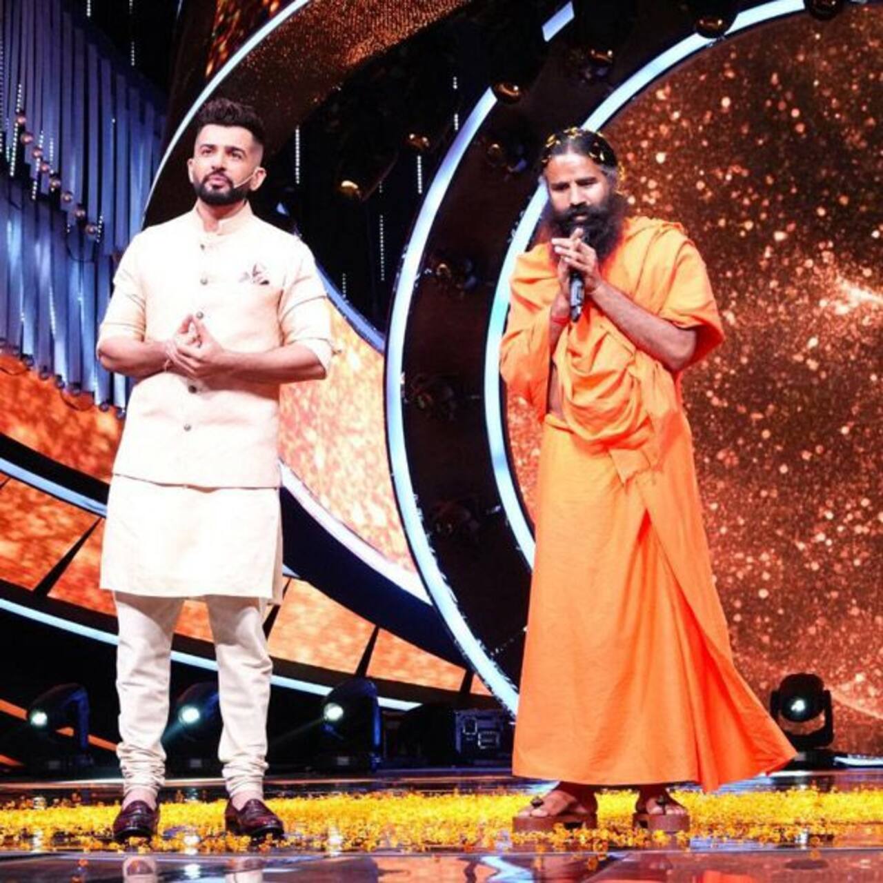 Indian Idol 12: Baba Ramdev brings all his quirks and acrobatic curves ...