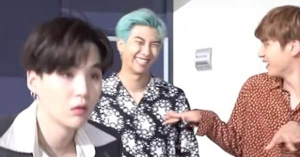 BTS members V, J-Hope, RM, Jin, Suga, Jimin and Jungkook show how they come up with different ...