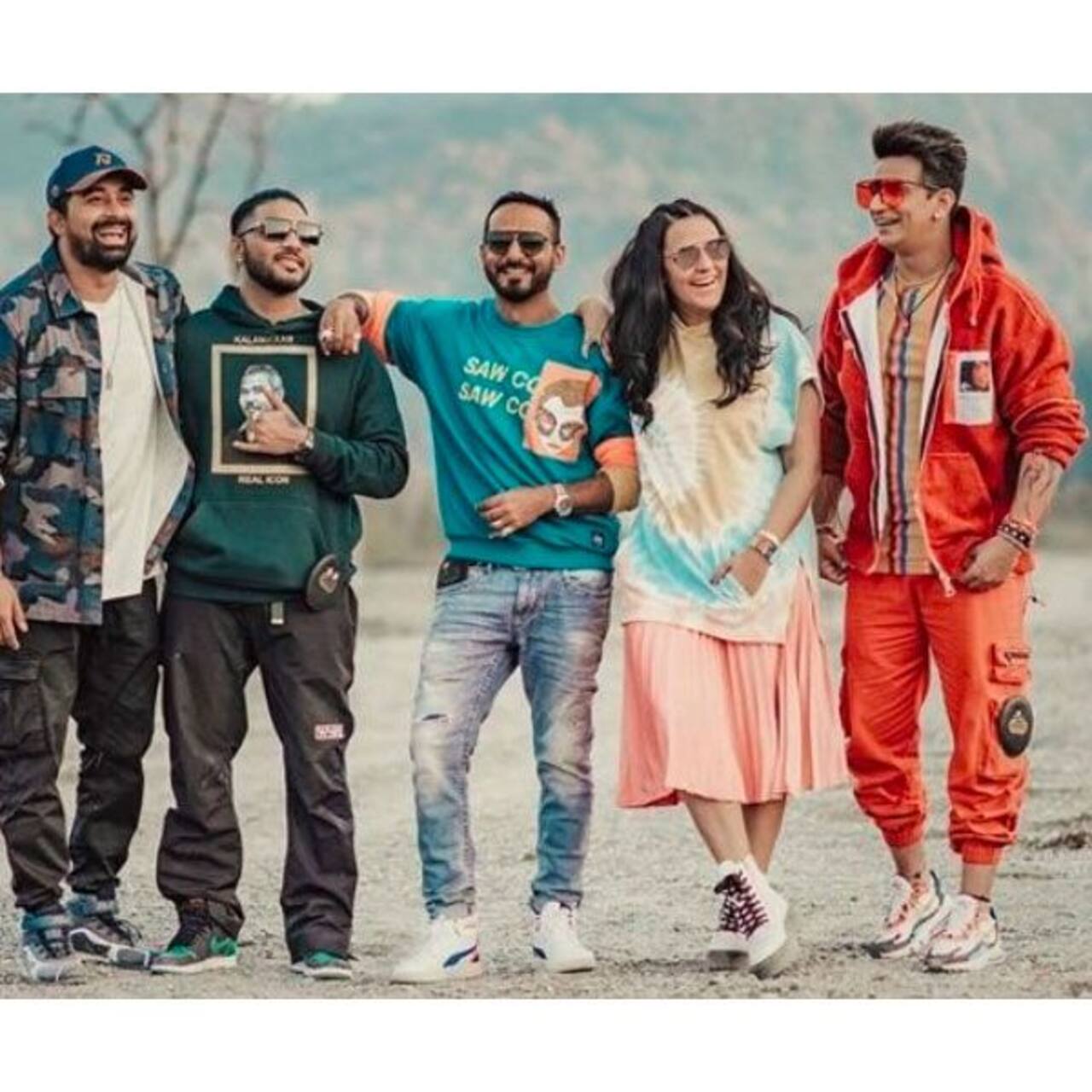 Roadies: These fun BTS pictures of Rannvijay Singha, Neha Dhupia, Raftaar, Nikhil Chinapa and ...