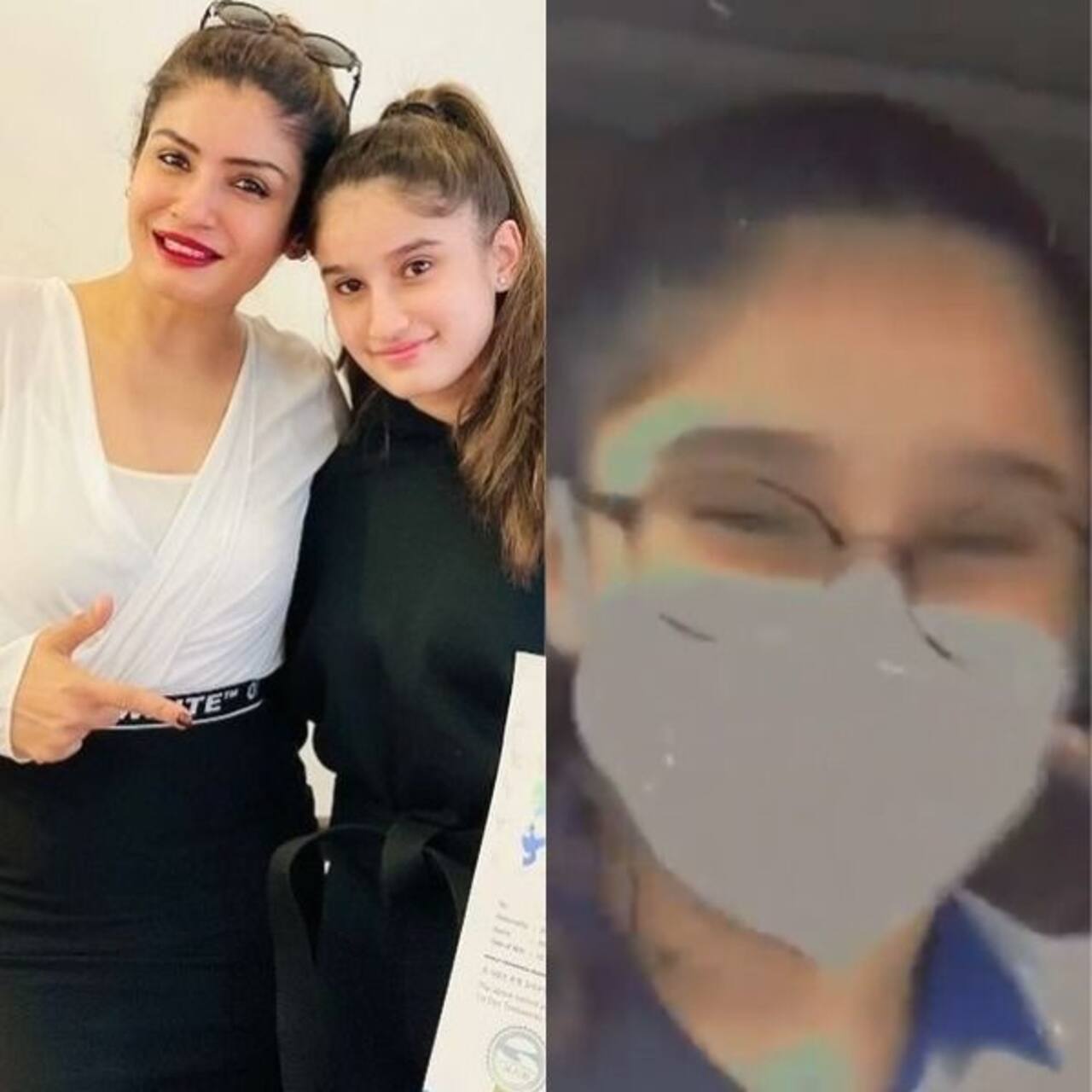 Raveena Tandon’s daughter Rasha's fun dance video in the car just ...