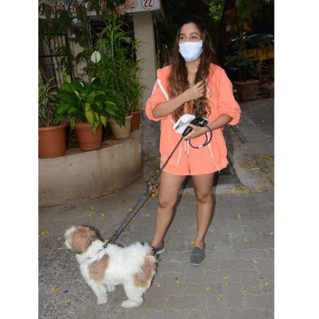 Srishty Rode and her pet Tiara pose for adorable pictures as they are ...