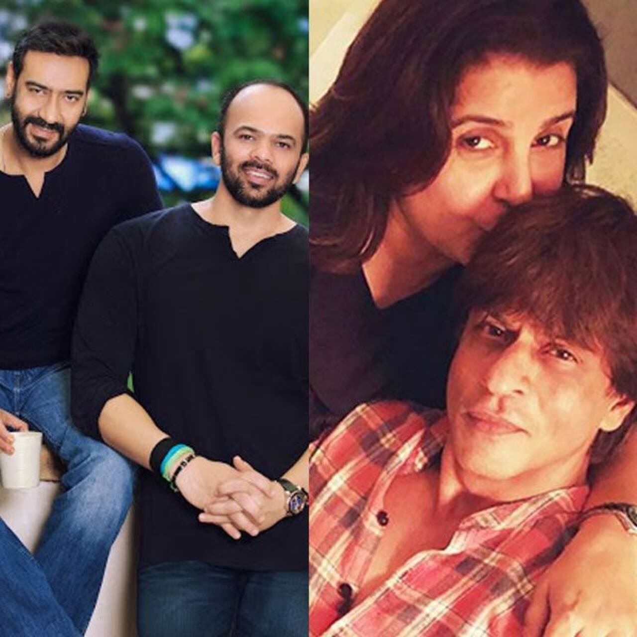 From Shah Rukh Khan-Farah Khan to Ajay Devgn-Rohit Shetty: Meet the ...